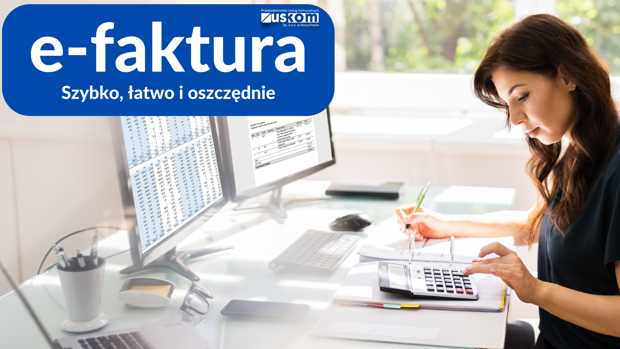 e-Faktura to prosty sposób na oszczędzanie! – USKOM